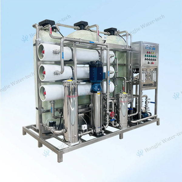 Single Stage 2000LPH RO Water Treatment System Industrial Water Filter ...